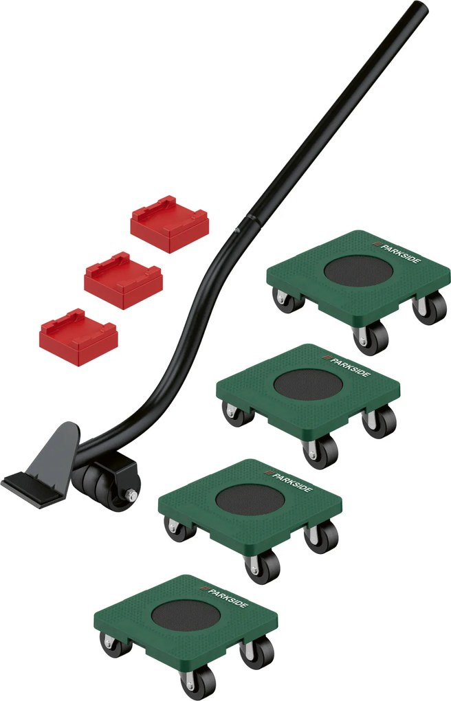 Parkside® Sada na přepravu nábytku, 14dílná