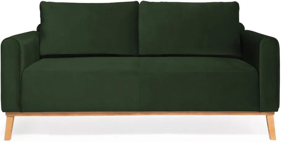 Tmavě zelená sedačka Vivonita Milton Trend, 188 cm