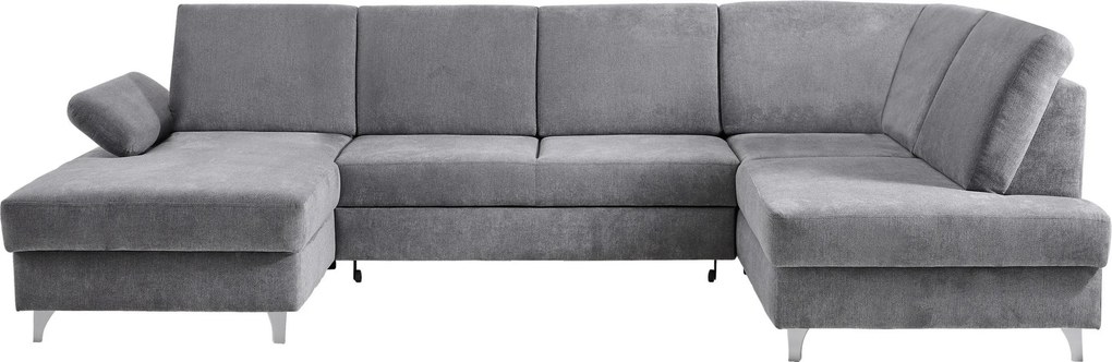 XXXLutz SEDACÍ SOUPRAVA, textil, světle šedá Cantus - Sedací soupravy - 000812005301