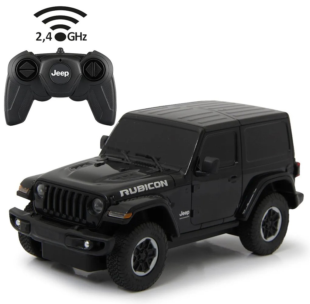Jamara Jeep Wrangler JL 1:24 černý 27MHz