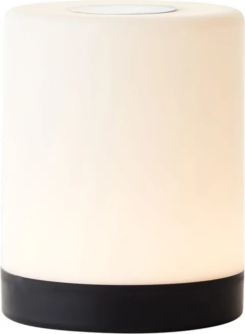 Brilliant G40955/06 AKU stolní lampa ARO RGB černý lem USB-C, IP44