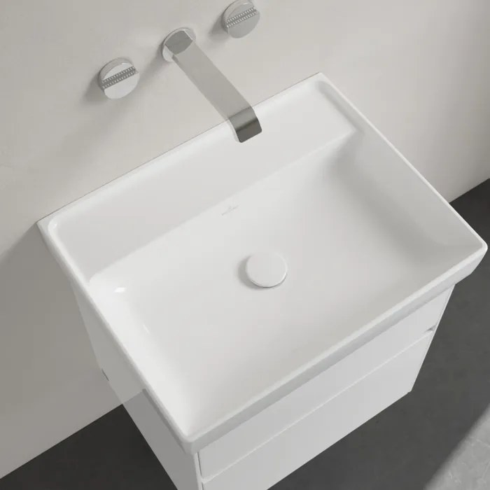 VILLEROY & BOCH Villeroy &amp; Boch COLLARO - Umyvadlo 600x470x160 mm, bez přepadu, bílá Alpin 4A336301