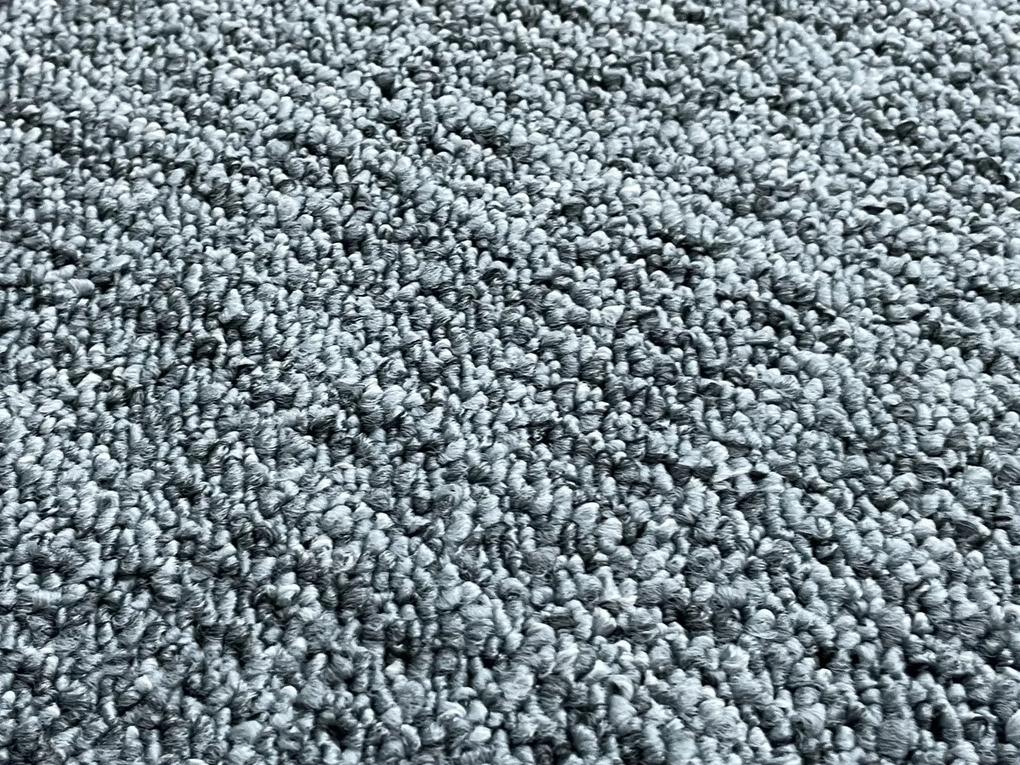 Vopi koberce Kusový koberec Alassio modrošedý čtverec - 180x180 cm