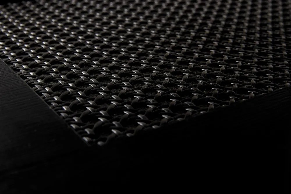 Černý konferenční stolek 55x110 cm Pensacola – Unique Furniture