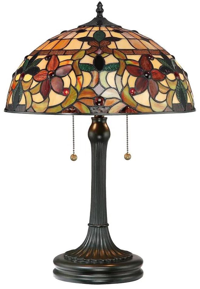 Stolní lampa Tiffany KAMI výška 58 cm