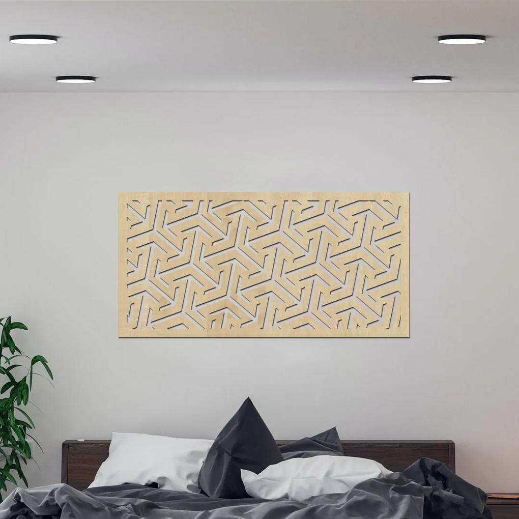 dřevo života Dekorační panel FLAKES Rozměry (cm): 40x80, Barevný vzor: Bílá