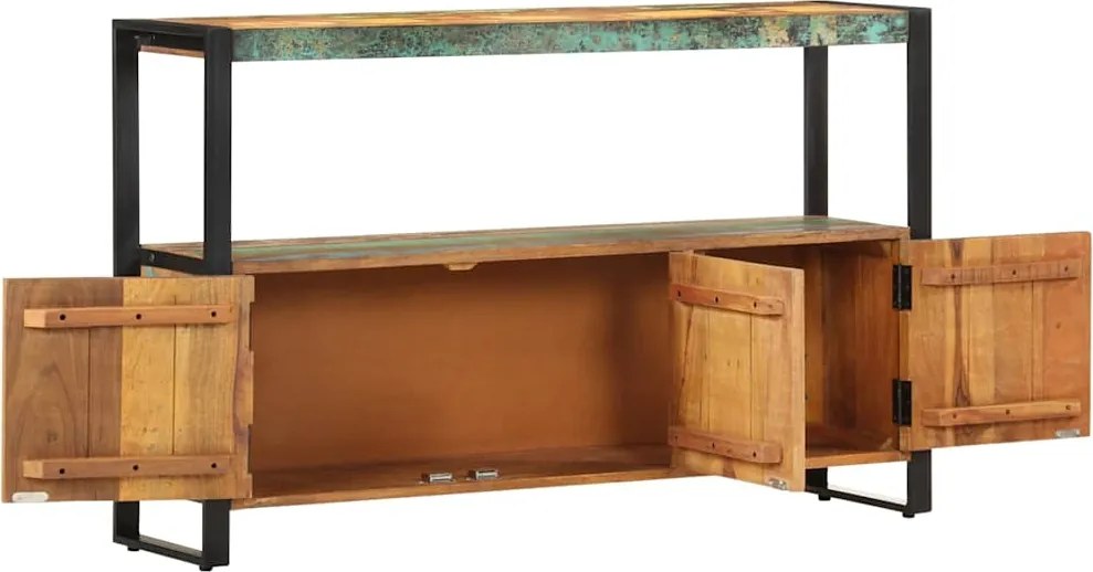 Příborník 120 x 30 x 75 cm masivní recyklované dřevo 247922