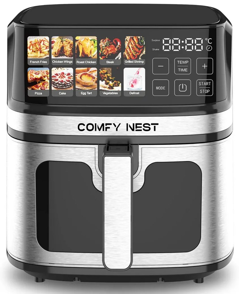 Comfy Nest CN-06160 – digitální horkovzdušná fritéza 1700 W, 8l