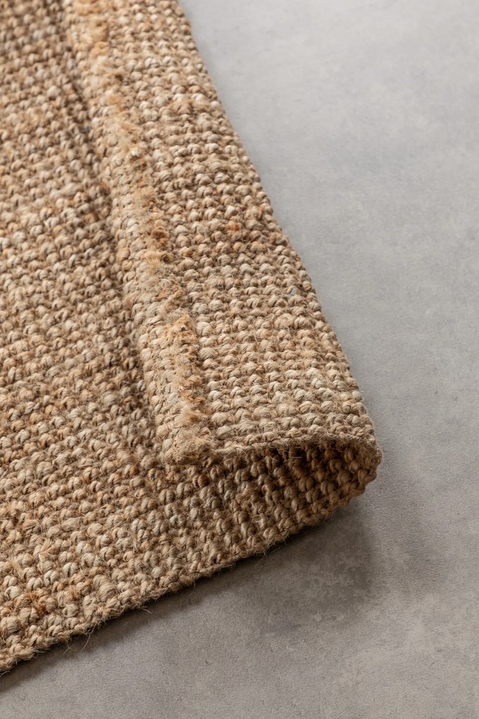 Kusový koberec Bouclé Jute 105974 Natural Golden, 60x90, béžová, chodba / predsieň, Hanse Home