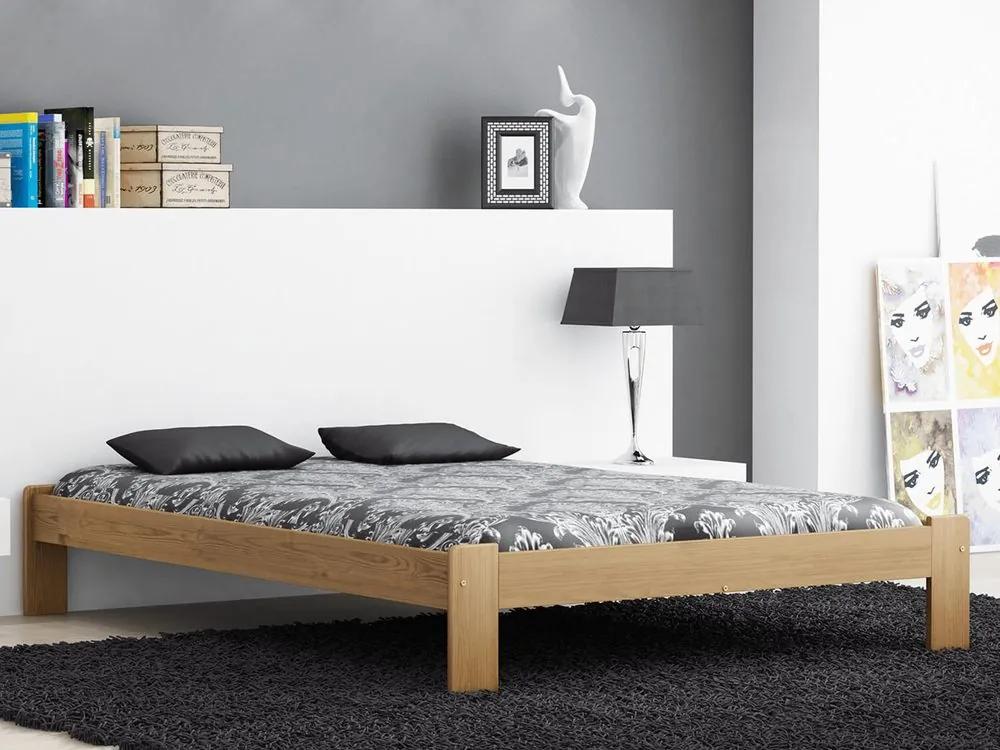 Magnat Masivní postel Ada 180 x 200 cm - ořech
