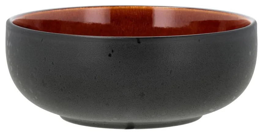 Černá/jantarová ramen miska z kameniny Gastro Black/Amber – Bitz