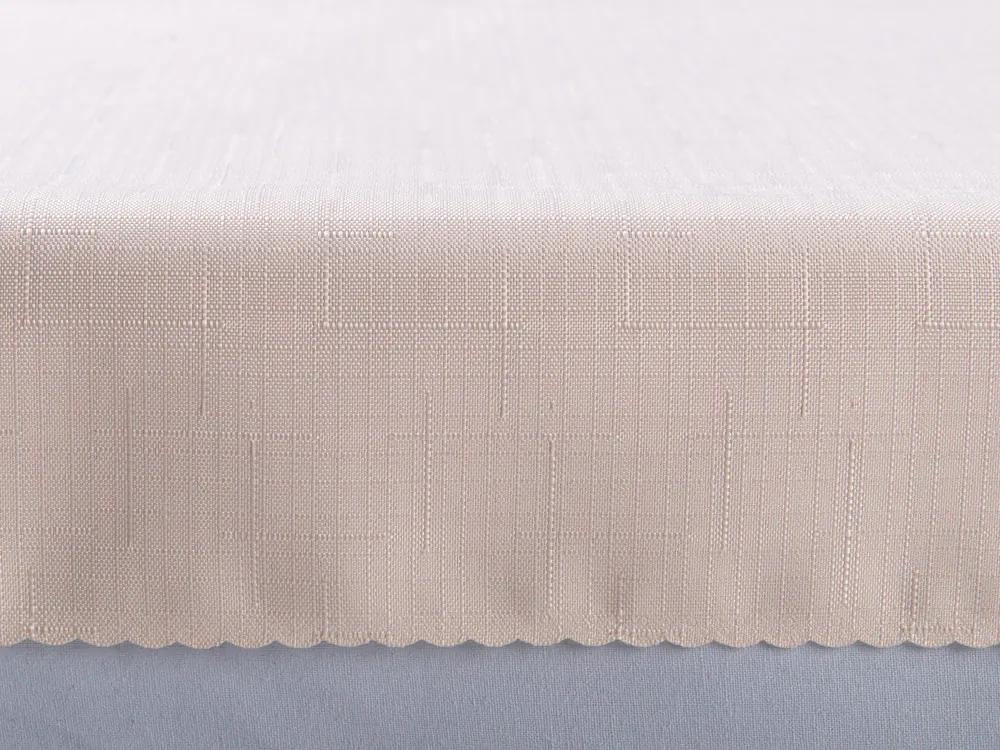 Biante Teflonový běhoun na stůl TF-015 Obdélníčky - lesklý šedý 20x180 cm