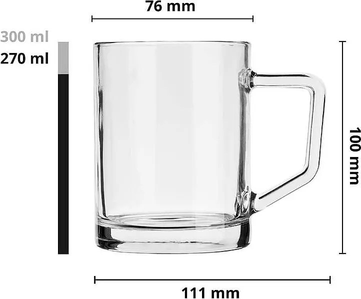 Glasmark Hrnky Nico 300 ml 6 ks