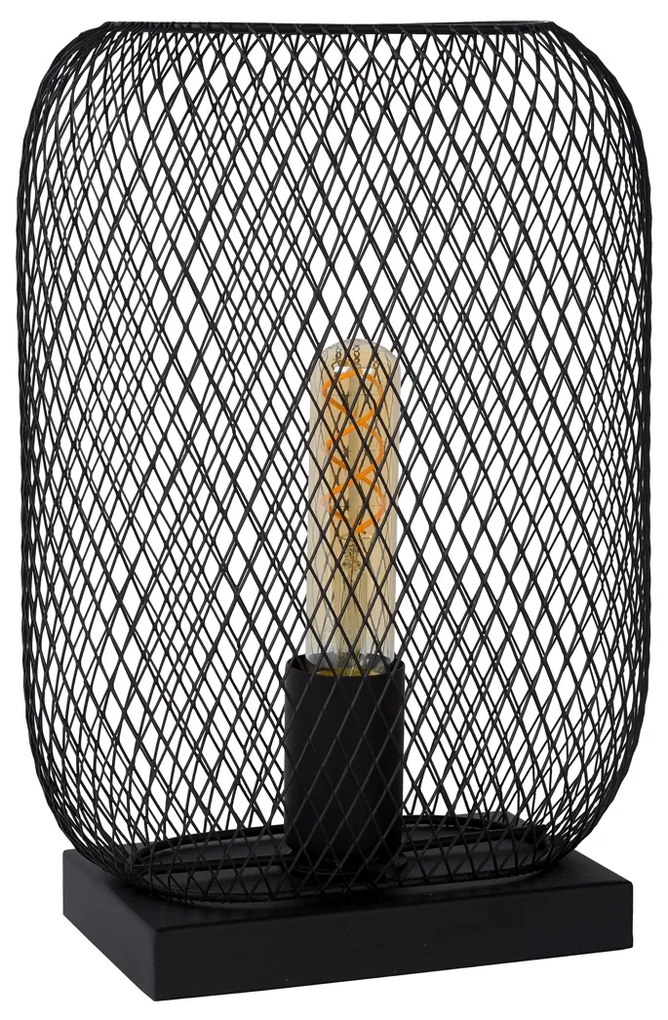 Lucide 78592/01/30 stolní lampa Mesh černá, E27, 33,5cm