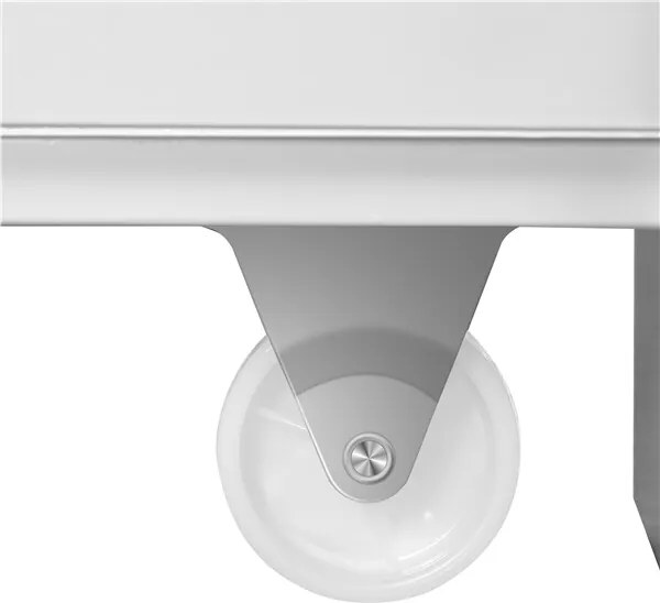 Koupelnová skříňka Yaheetech – bílá, 50 cm (délka) × 17 cm (šířka) × 58 cm (výška) (256720526746)