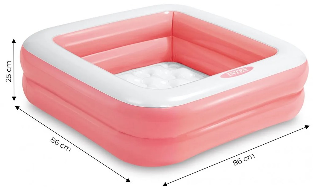 Dětský bazén LOLA 86 cm INTEX růžový