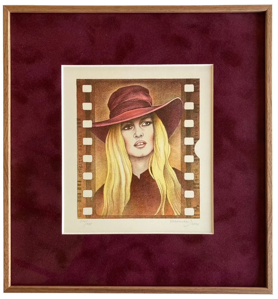 Jelenová Veronika -  B. Bardot | 25.0x26.6