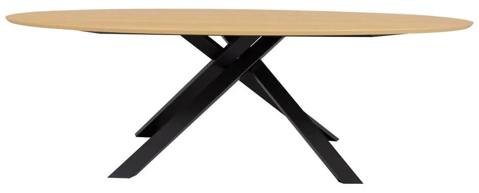 Jídelní stůl s deskou v dubovém dekoru 120x240 cm Cox – Tenzo