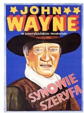 Plakát John Wayne, 30x40cm