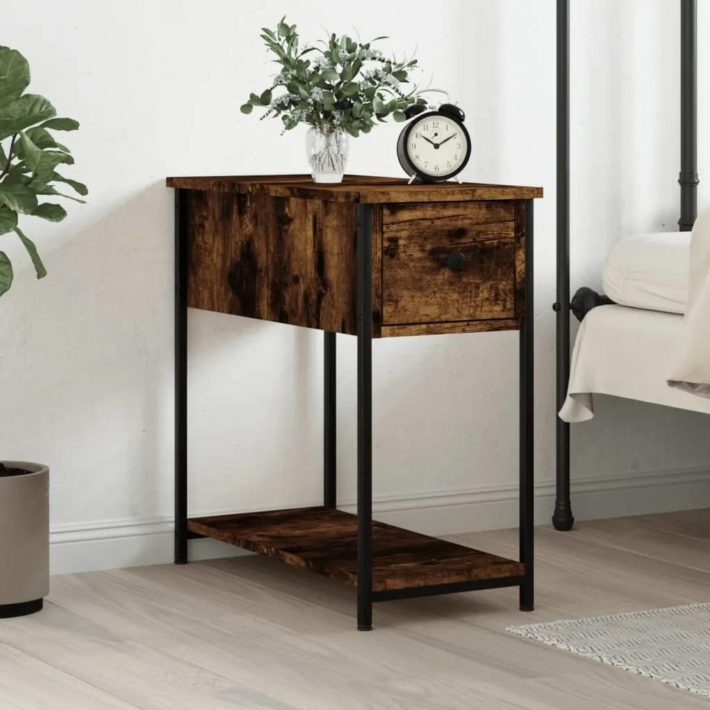 vidaXL Noční stolek 30 x 60 x 60 cm kompozitní dřevo [826061] Barva: dub sonoma
