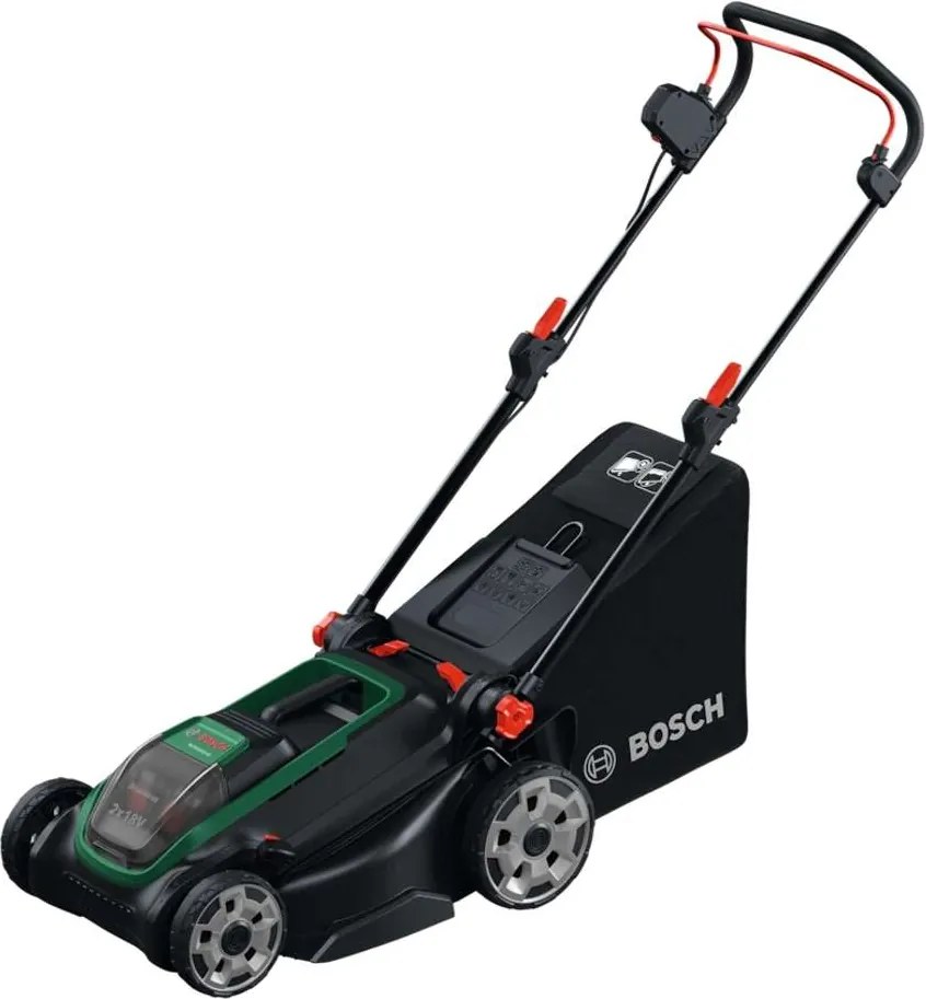Bosch - 18V AKU sekačka na trávu Rotak 18V2-43, 2x aku 4,0 Ah Li-Ion, nabíječka 06008B9L00