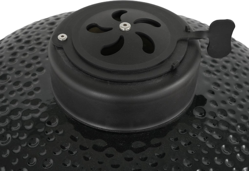 Keramický Kamado BBQ gril BestBerg BBGK-46B / Ø 38,3 cm / černá