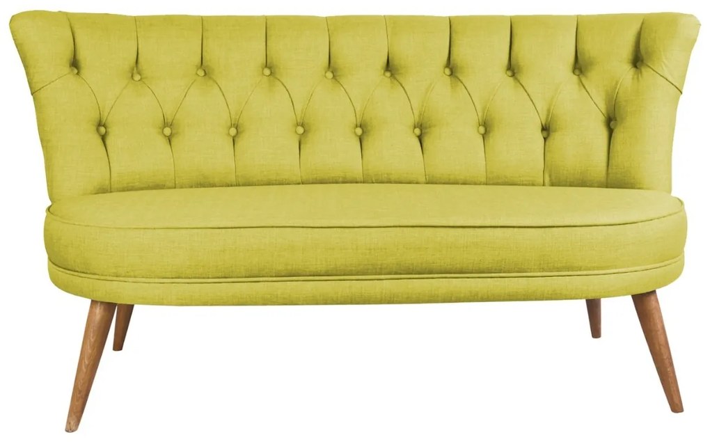 Designová pohovka Taneisha 140 cm zelená