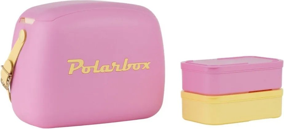 Růžový chladicí box 6 l Pop – Polarbox