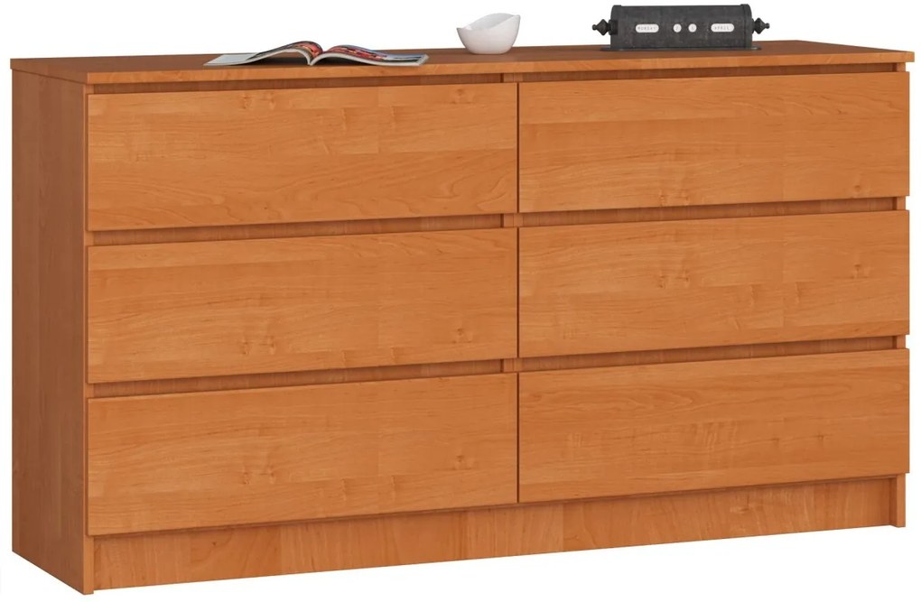 Ak furniture Komoda Rollo K 140 cm olše