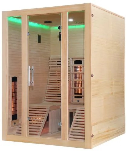 RAKOUSKÝ produkt - Infrasauna OSLO pro 2 osoby, 150x150x200 cm ( J40150 )