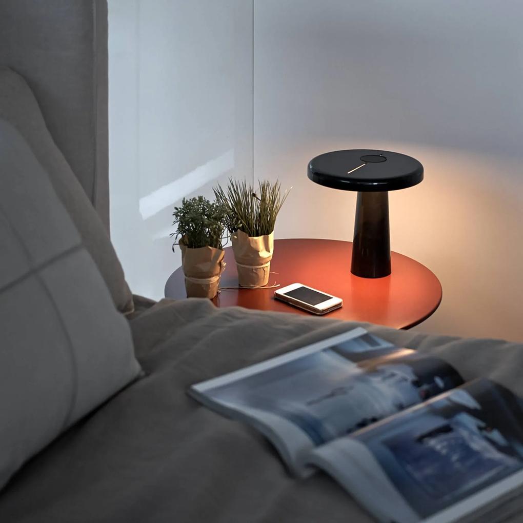 Martinelli Luce Hoop - LED stolní lampa v černé