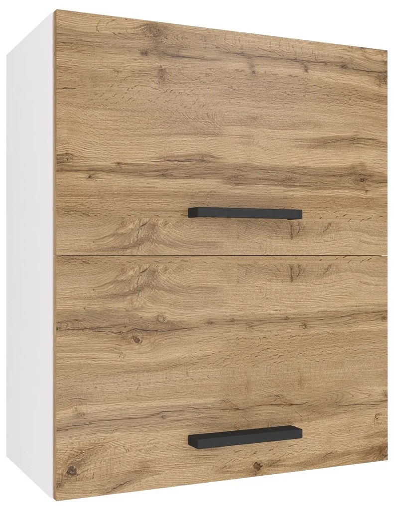 Kuchyňská skříňka Belini horní 60 cm dub wotan  TOR SGP2-60/2/WT/DW/0/B1