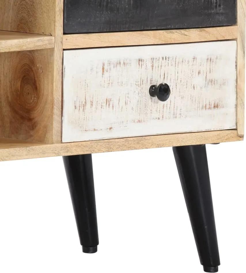 vidaXL TV stolek 115 x 30 x 47 cm masivní mangovníkové dřevo [282878]