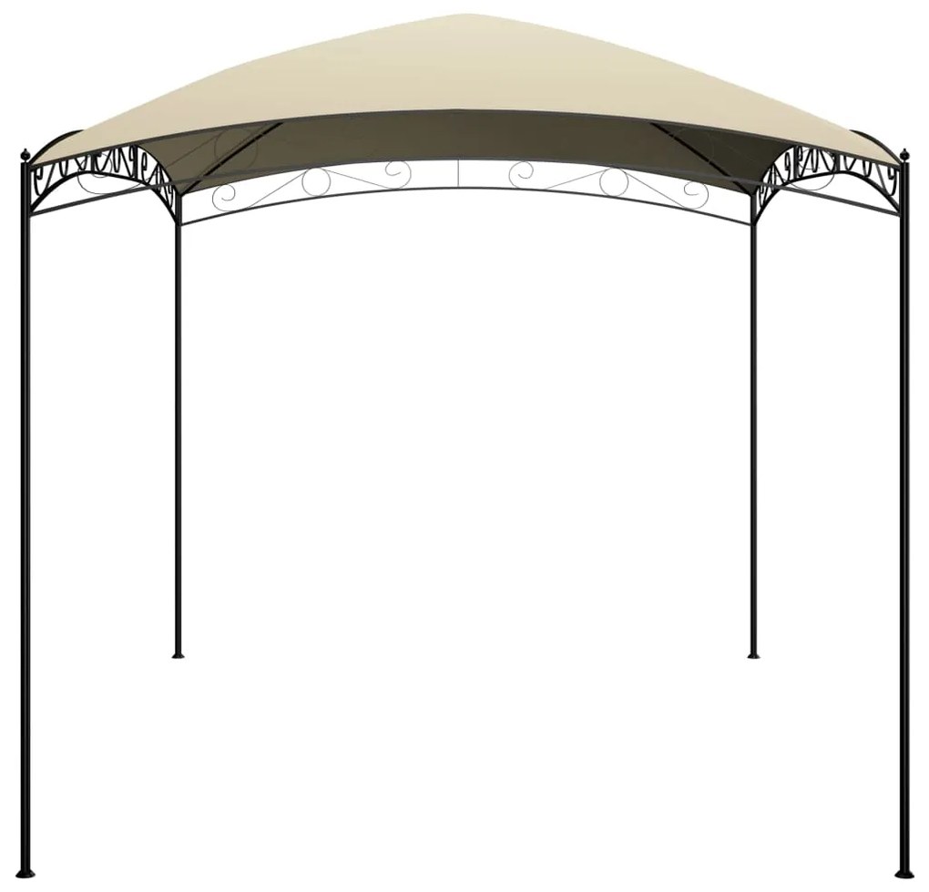 vidaXL Marketos Altán 3 x 4 x 2,65 m krémový 180 g/m²