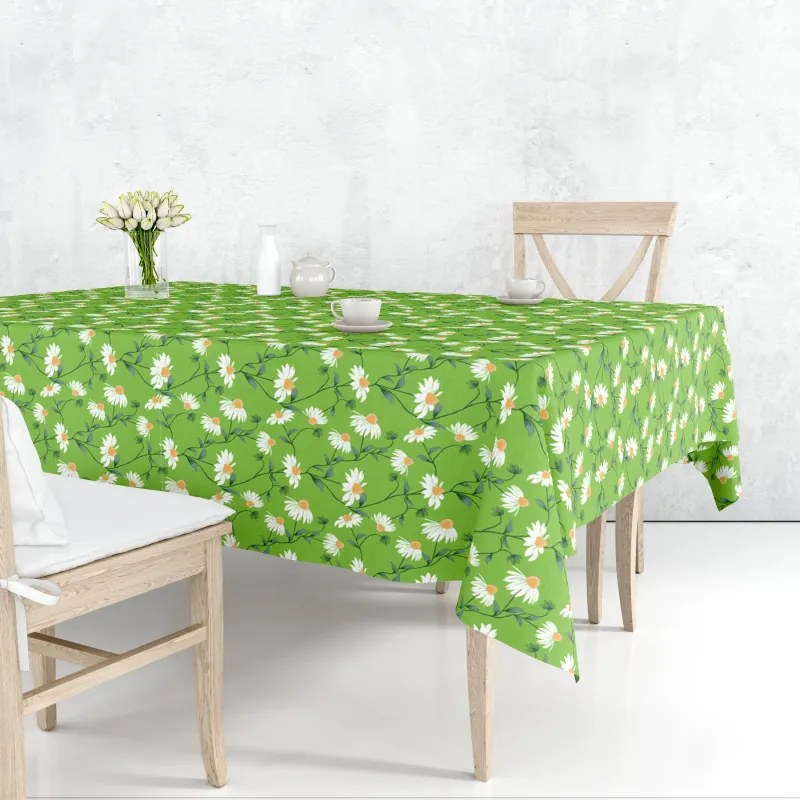 Ubrus PVC FL-1667 - Vůně heřmánku (různé velikosti)