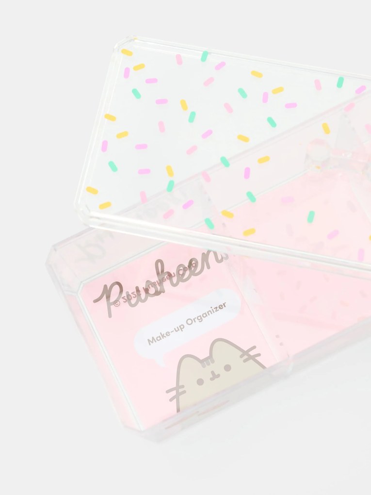 Sinsay - Organizér na kosmetiku Pusheen the Cat - clear