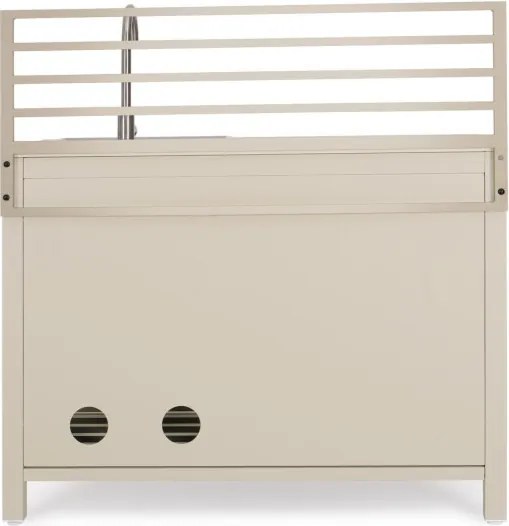 BIZZOTTO Modul zahradní kuchyňské linky s dřezem ARIA béžová 120x62 cm 0790372