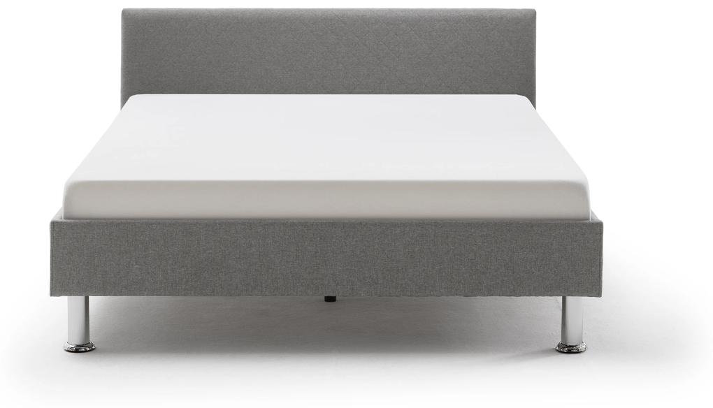 Čalouněná postel RAFAEL 120x200, světle šedá