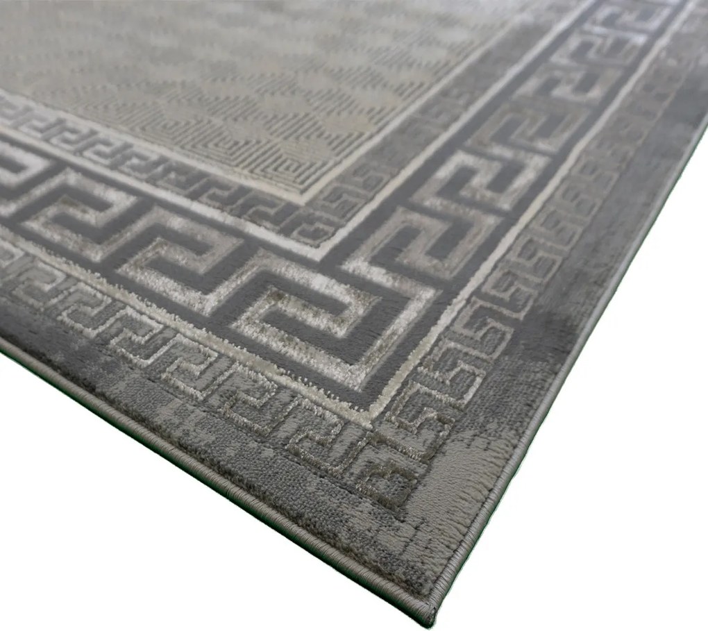 BE Koberec Esprit 3602 GREY - šedý obdélníkový Rozměr: 120x180 cm