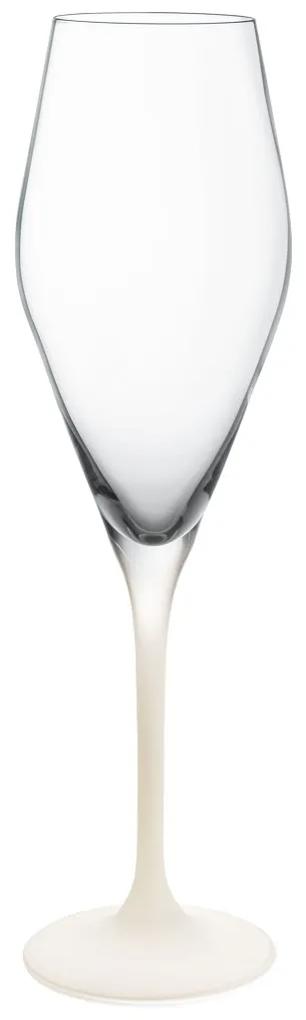 Vysoké sklenice na šampaňské z kolekce MANUFACTURE ROCK BLANC sada 4 kusů