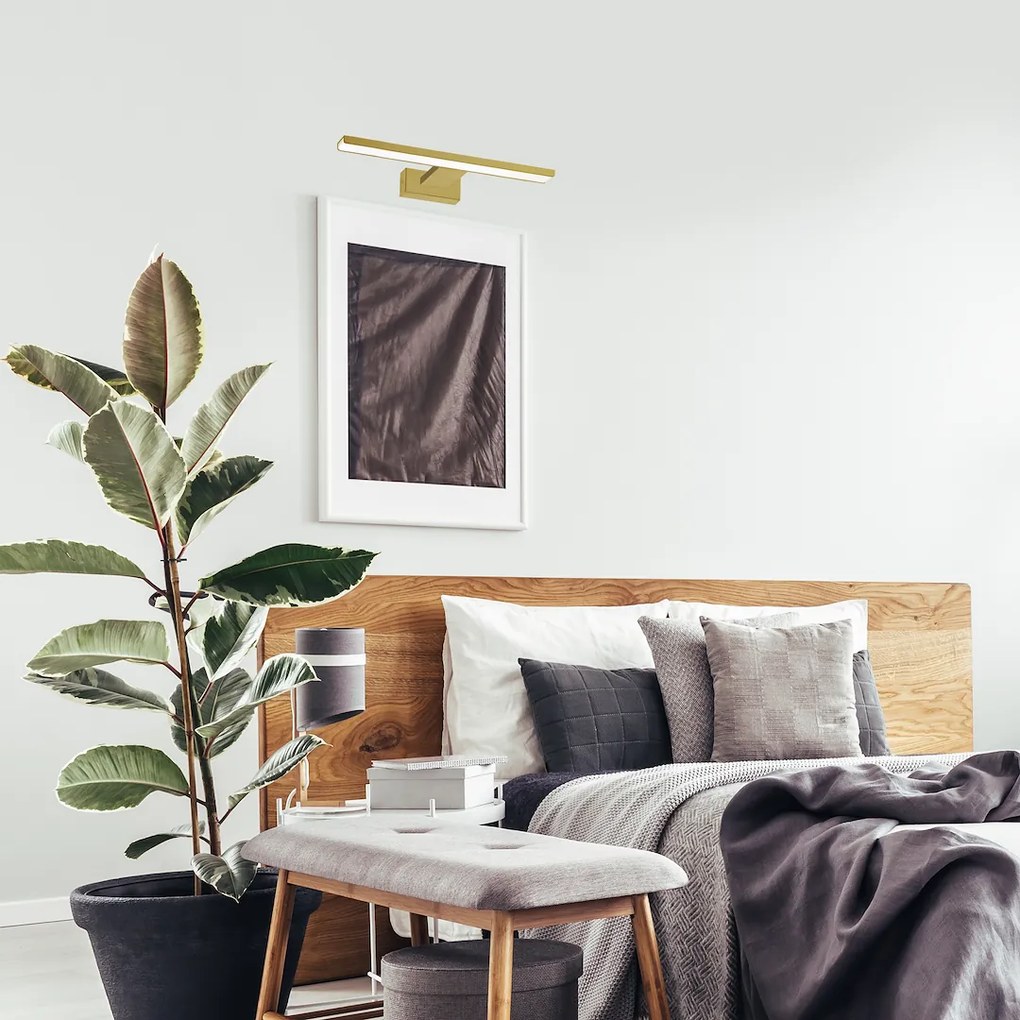 Nástěnné LED svítidlo Pinto, 1x LED 7w, 3000k, (30 cm), g