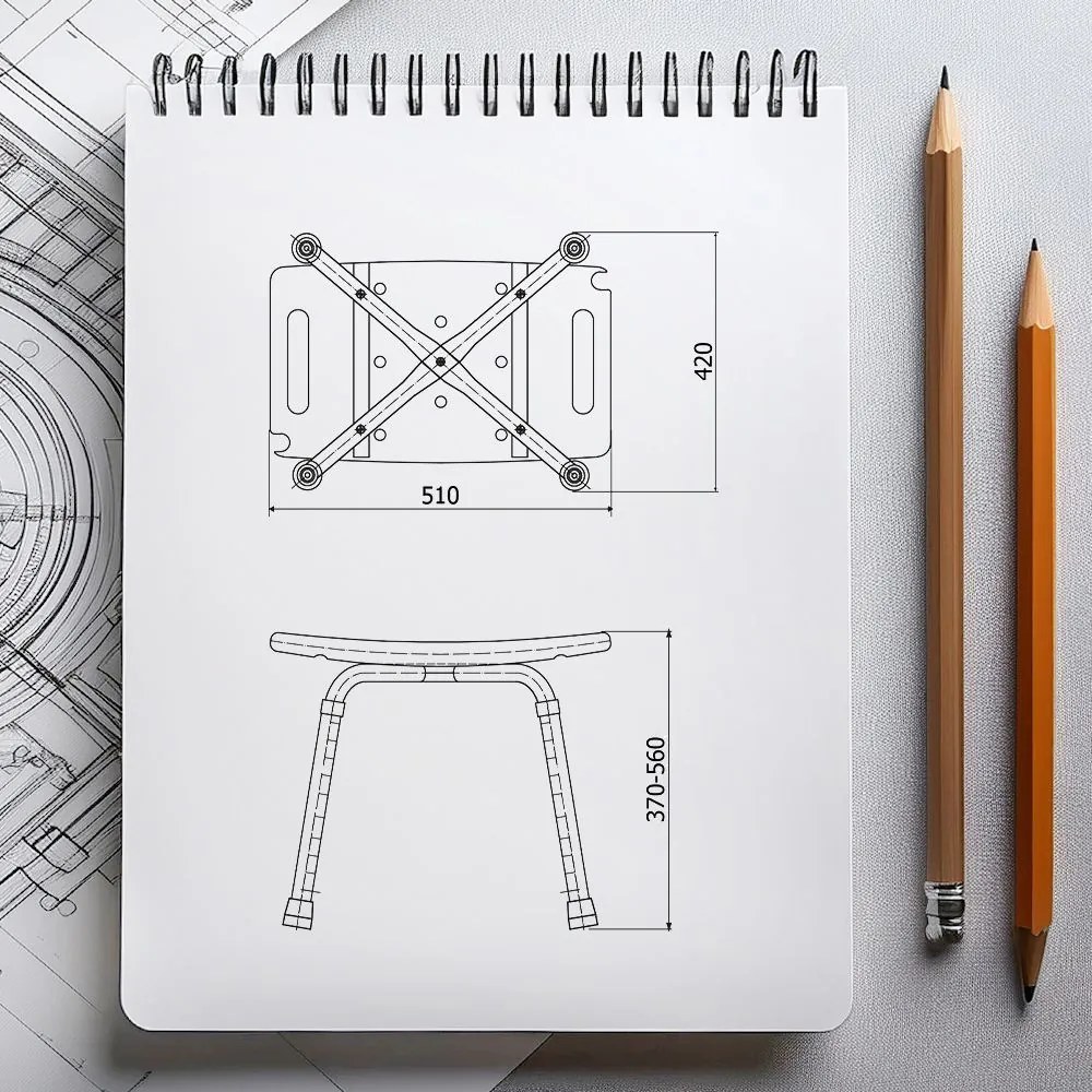 AWD Stolička do sprchy