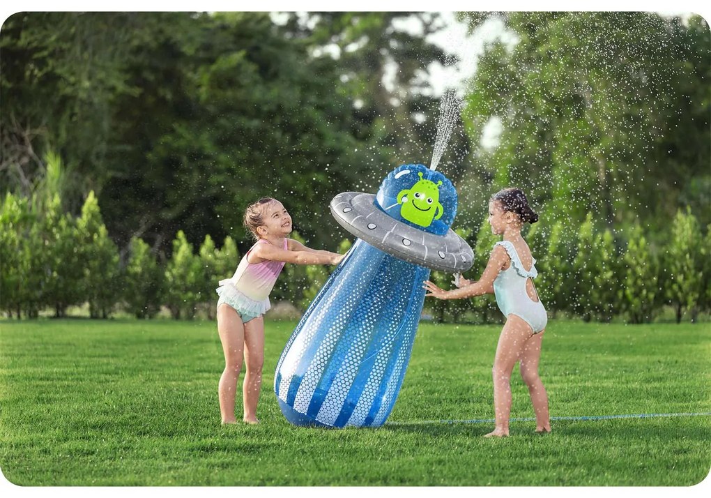 Bestway 52731 UFO nafukovací postřikovač pro děti - vodní zábava na zahradu