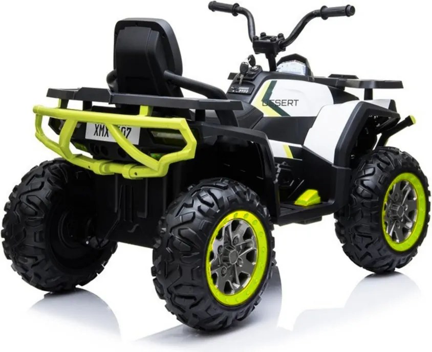 LEAN CARS Elektrická čtyřkolka XMX607 LED bílá