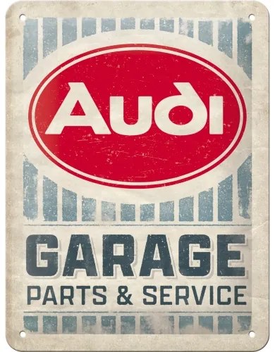 Nostalgic Art Cedule 15x20 Audi (Garage Parts & Service) NA26263