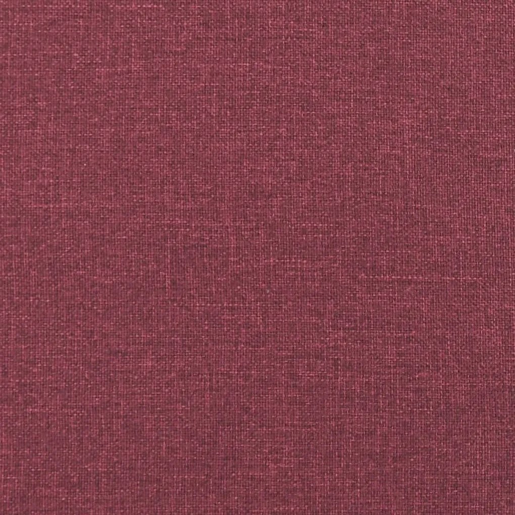 Masážní polohovací křeslo vínové textil,  374159