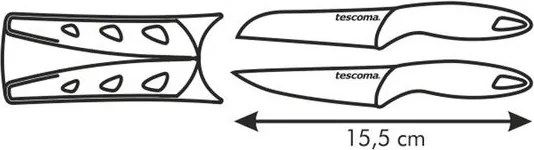 TESCOMA Mini nože PRESTO 6 cm, sada 2 ks