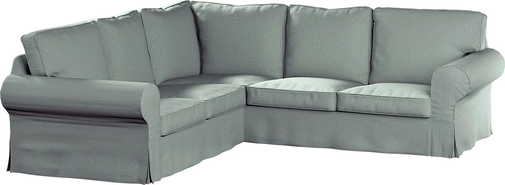 Potah na pohovku IKEA Ektorp rohová barva zelená látka pletený vzor