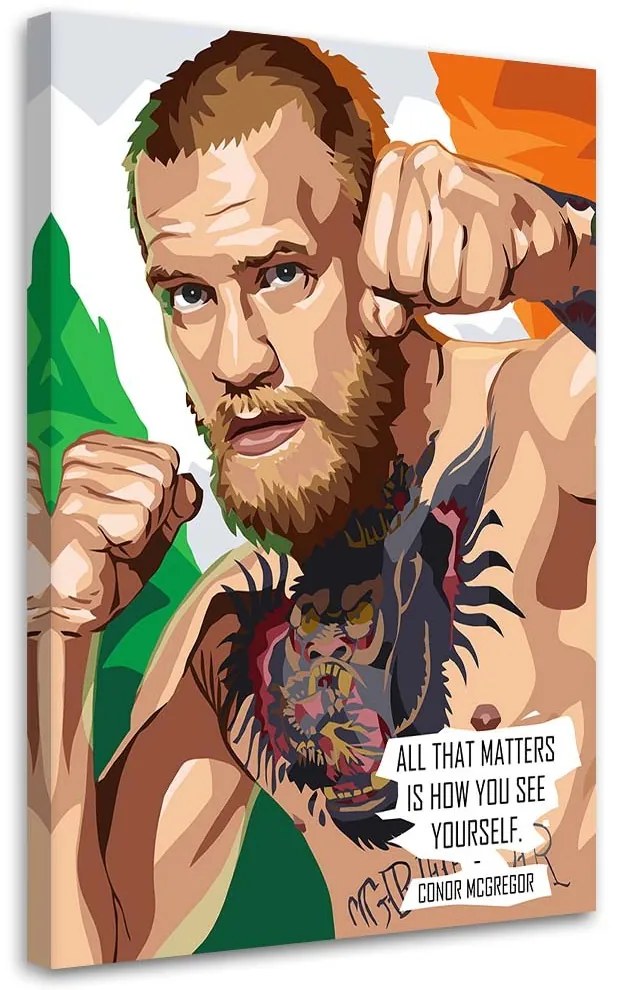 Gario Obraz na plátně Conor McGregor - Nikita Abakumov Rozměry: 40 x 60 cm