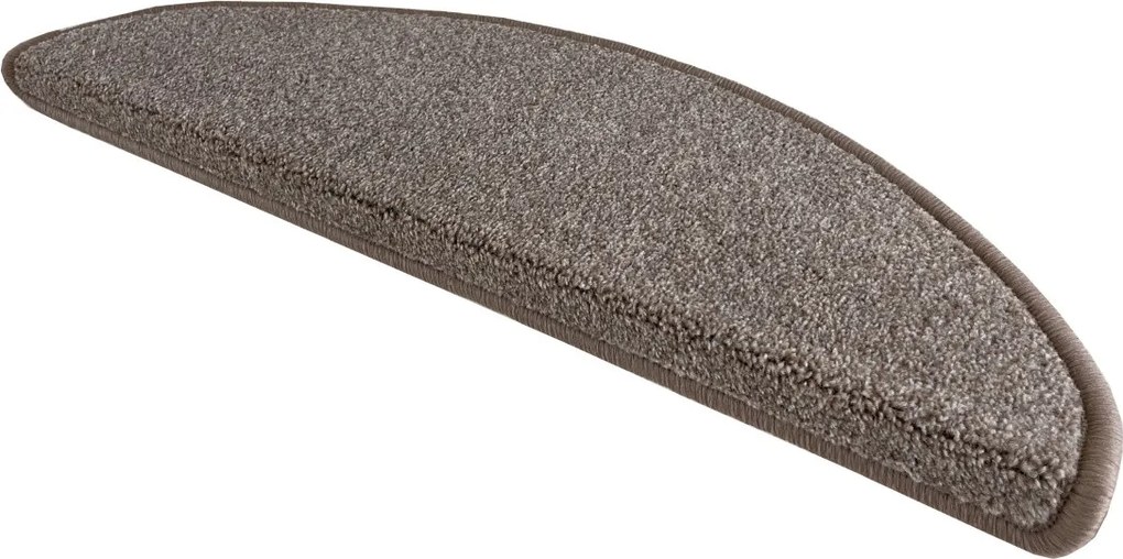 Vopi Nášlapy na schody Messina hnědá půlkruh, samolepící - 24x65 půlkruh (rozměr včetně ohybu)